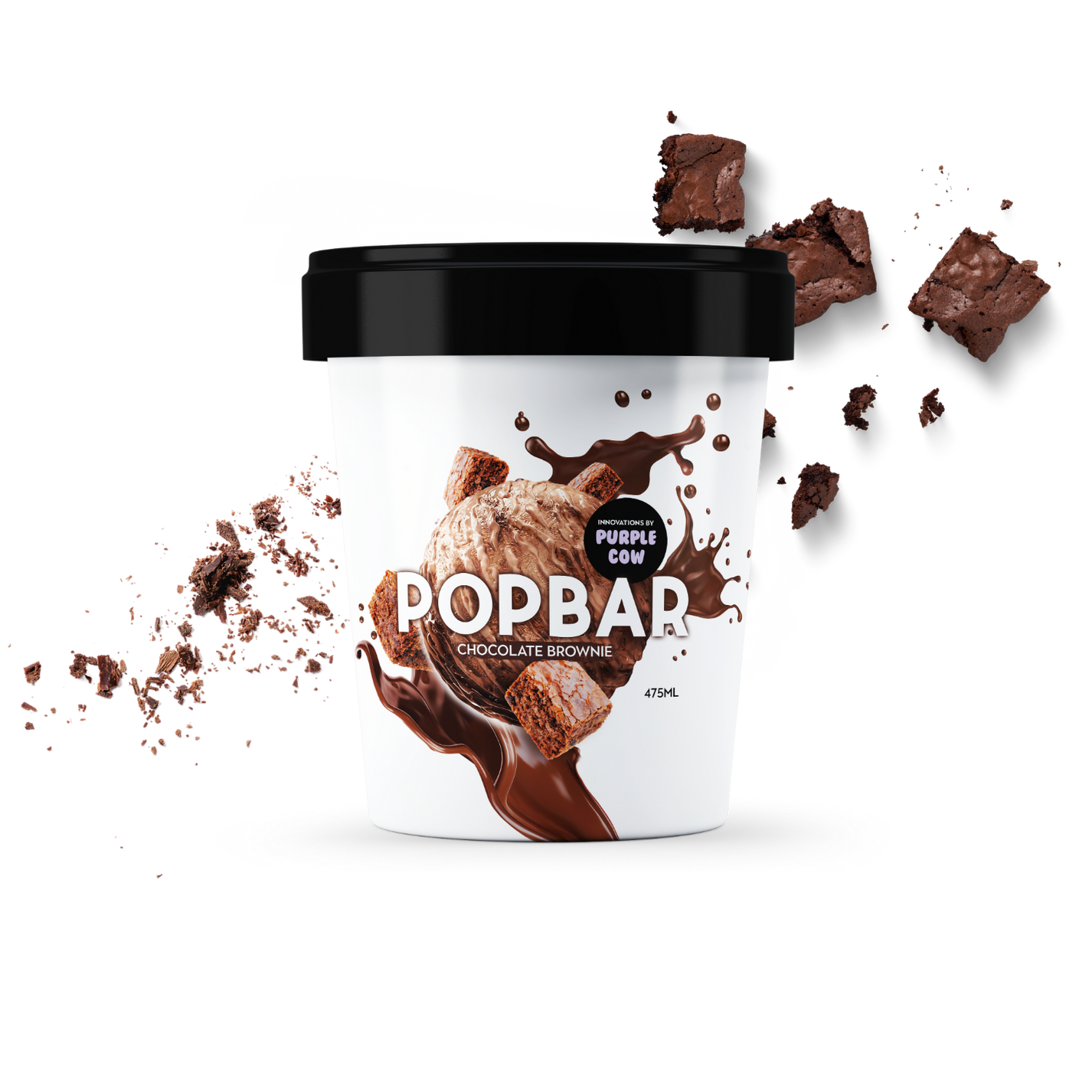 Chocolate Brownie Ice Cream – PopBar